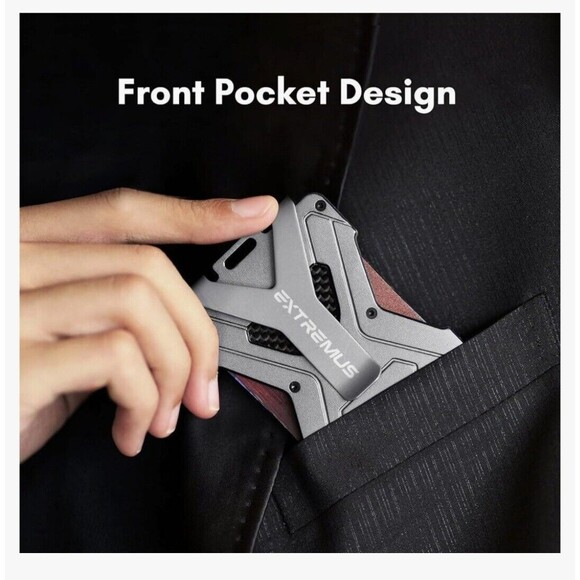 Extremus | Bags | Mens Wallet Slim Tactical Wallet With Money Clip And ...
